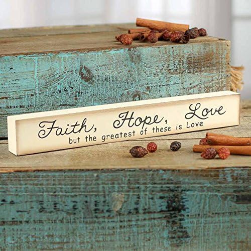 Amazon.com: Primitive "Faith, Hope, Love but the greatest of these is ...