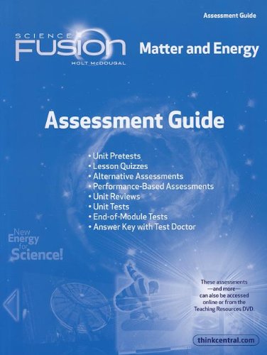 Assessment Guide Module H Grades 6-8: Module H: Matter and Energy (Sciencefusion) : HMD: Amazon ...