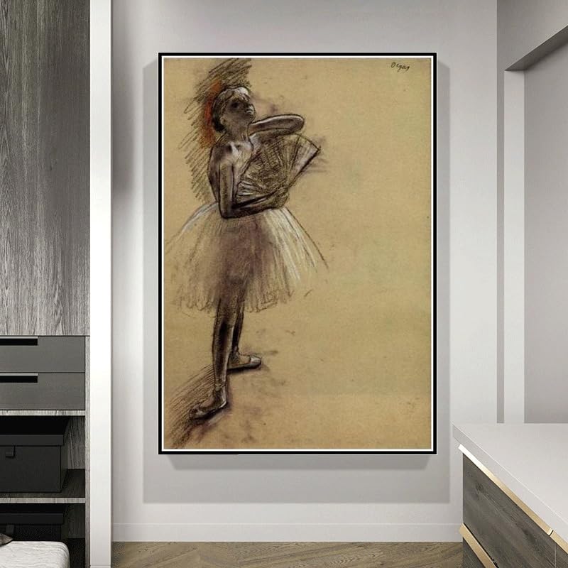 Disegni Da Colorare Degas Kit Per Dipingere Con I Numeri, Per Adulti,
