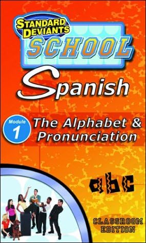 Amazon.com: Standard Deviants School - Spanish, Module 1 - The Alphabet ...
