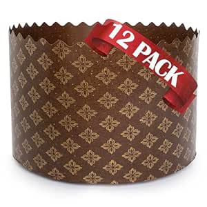 Buy 15 oz Kulich Mold Easter Bread Forms |12 pack| Bread Paper Paska ...