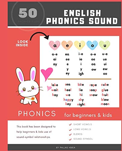 English Phonics Sound: Phonics for beginners & kids/ 12 Units of study ...