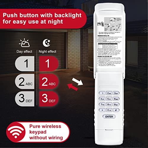 Snapklik.com : ASONPAO 877LM/41A6147-10 Keyless Entry Wireless Keypad ...