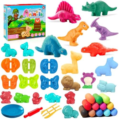 Amazon.com: Play-Doh Fun Factory Deluxe Set, 31 Tools & 6 Cans, Easter ...