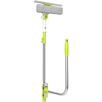 Window Cleaning Tool, High Reach Flexible U Shape Window Cleaner Tools ...