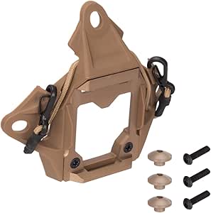 SeeboJK Tactical Helmet Modular NVG Mount Shroud with Stabilizing ...