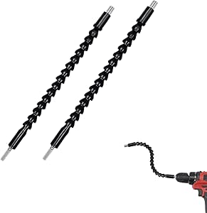 ZMD 2Pcs Flexible Drill Bit Extension Super Bit, 11.6 Inch Superbit ...