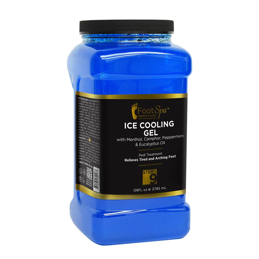 Foot Spa Massage Cooling Gel For Pedicure Treatment With Menthol ...