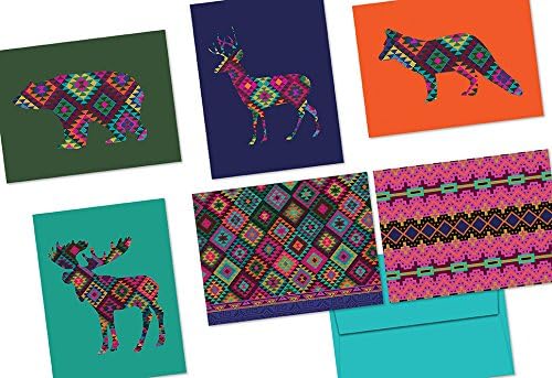 Amazon.com: Note Card Cafe All Occasion Greeting Card Set with ...