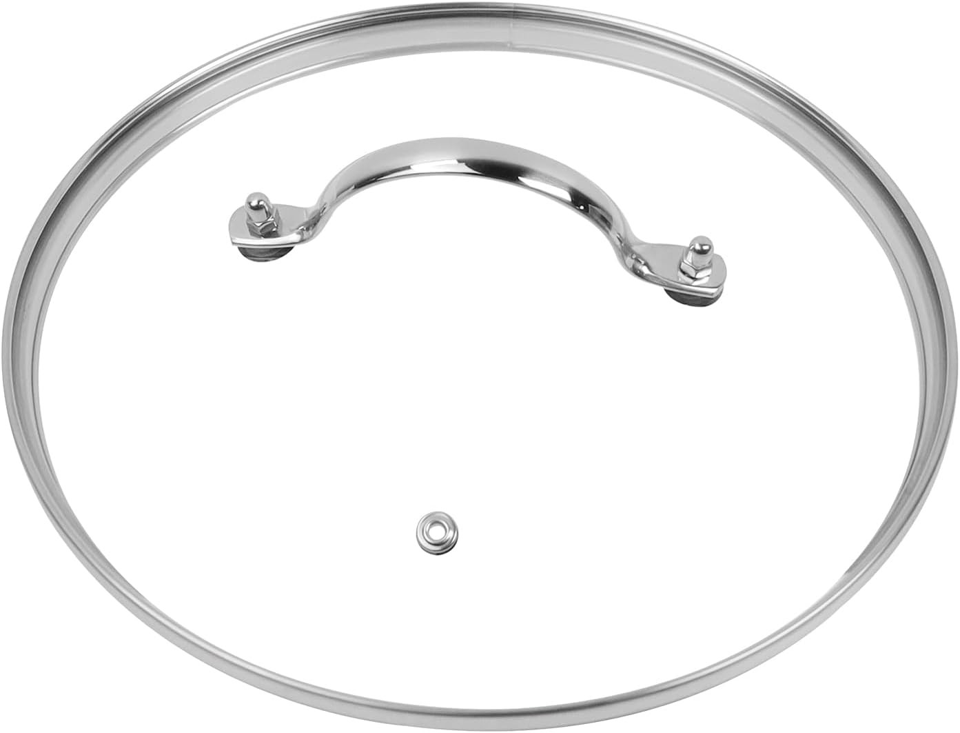 Amazon.com: 9.5" Tempered Glass Pan Lid with Steam Vent, Thickened to ...