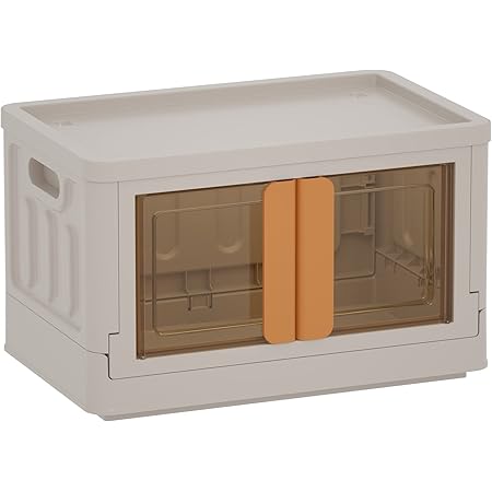 Amazon.com - Plastic Storage Container, 34 Qt Large Capacity Folding ...