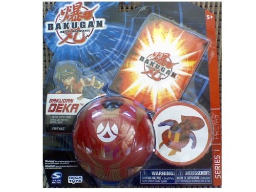 Buy Bakugan Preyas Deka Battle Brawlers Series 1 (Red) Online at Low ...