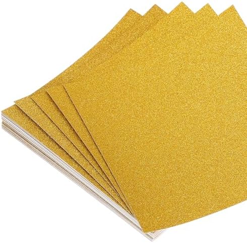 Amazon.com : MECCANIXITY 50 Sheet Glitter Origami Paper 6x6 Inch ...