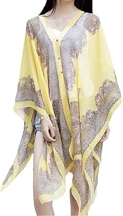 French Sun Protection Shawl, Lady Fashion Casual Beach Shawl,Sun ...