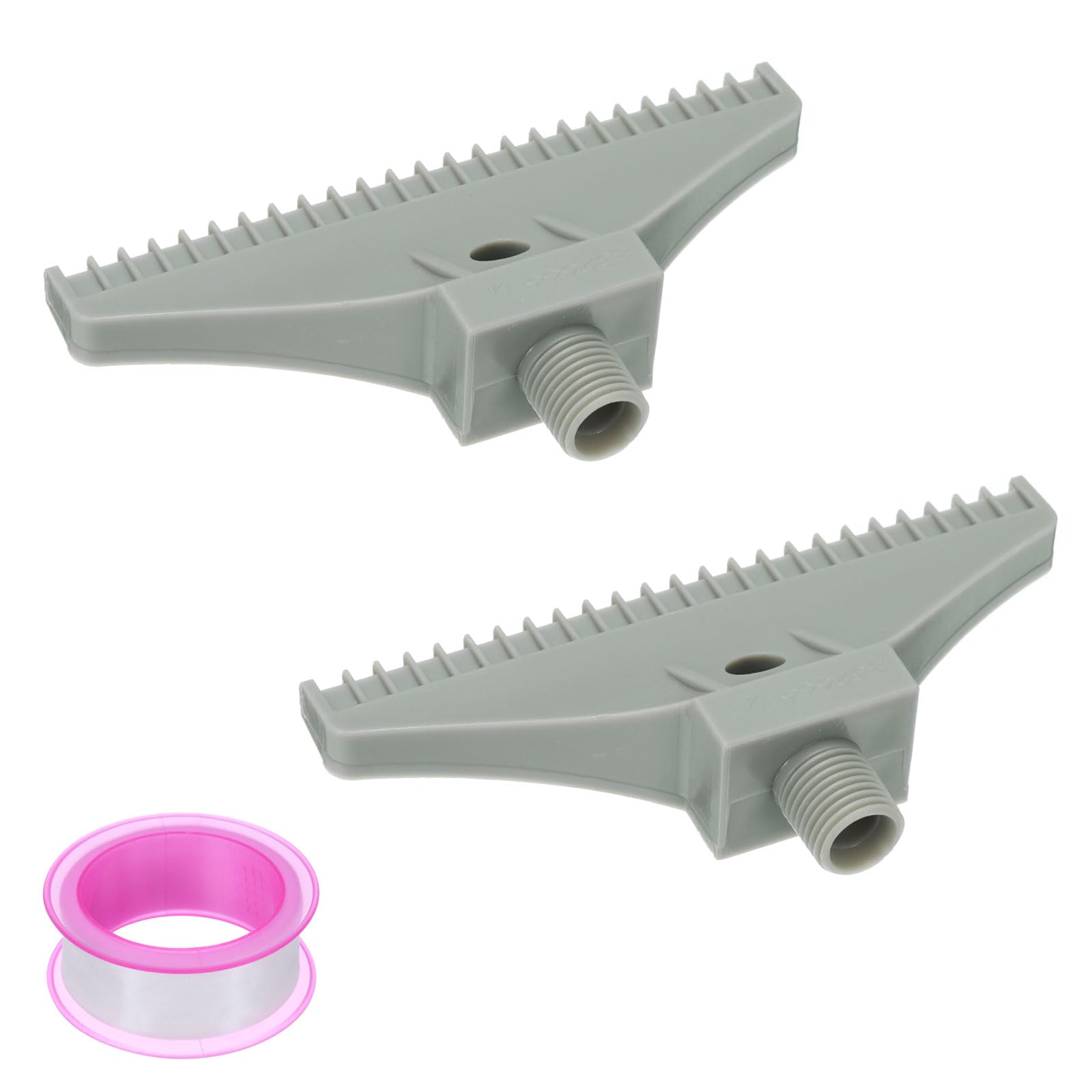 Amazon.com: uxcell 2 Pcs BSPT1/4 Male Blowing Wind Nozzle, Flat Air ...