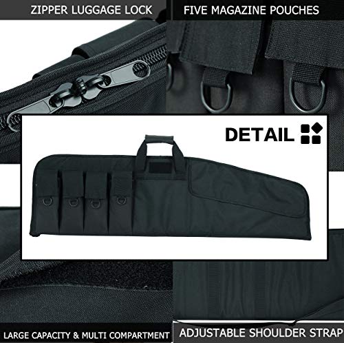 AUMTISC Long Soft Rifle-Soft Case Single Gun-Bag Tactical - Outdoor ...