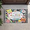 Amazon.com: Personalized Classroom Welcome Mat – Custom ABCD School ...
