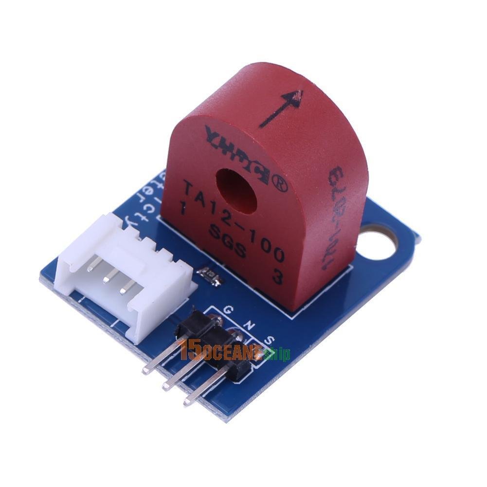 AST Works 2x 0-5A Analog Current Meter Module AC Ammeter Sensor Board ...