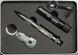 Amazon.com: CampCo Humvee HMV-Comboset-1 LED Flashlight, Keychain Tool ...