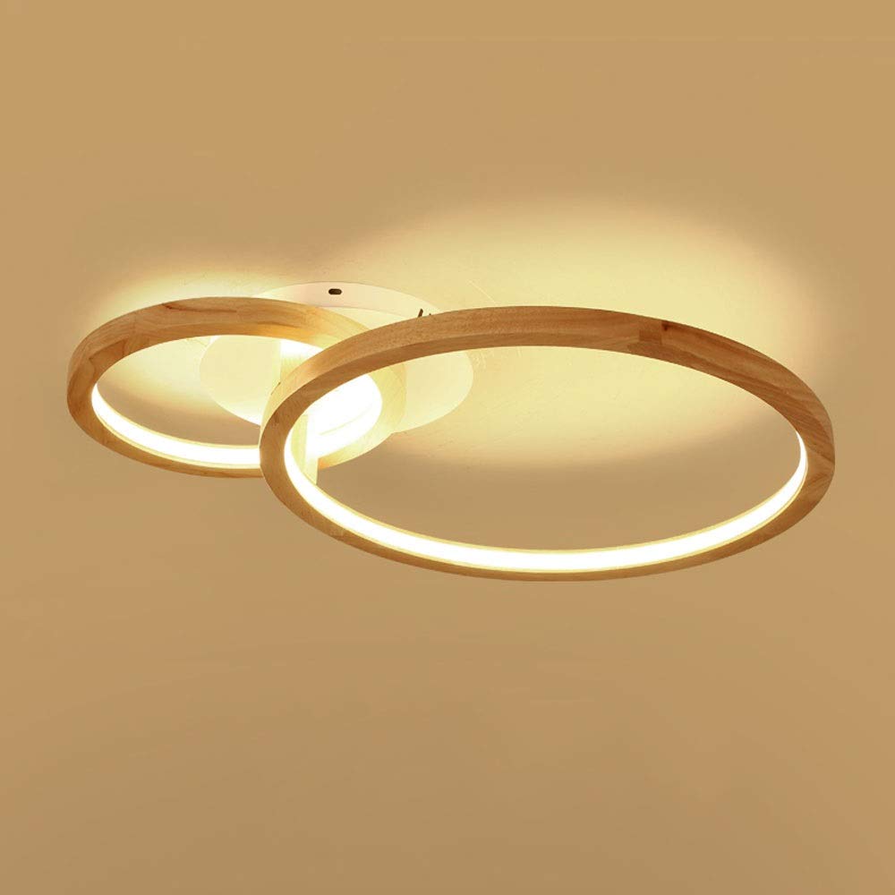 Round Oak Fluorescent Light Fixtures Circular Fluorescent Tube Lights