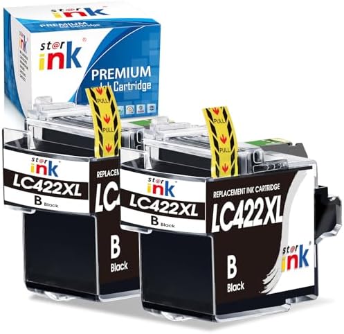 starink LC422XL Schwarz Tintenpatrone für Brother LC422XL LC-422XLBK LC ...