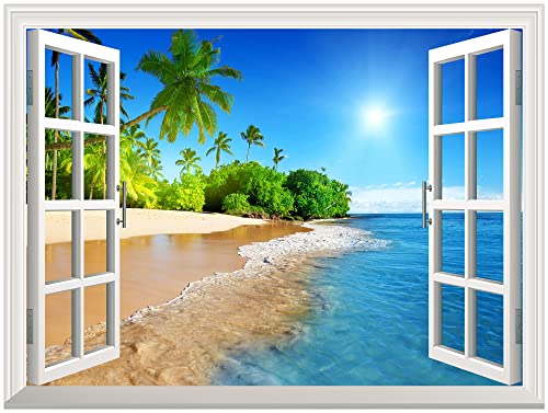 Top 10 Faux Window Beach Scenes of 2022 - Katynel