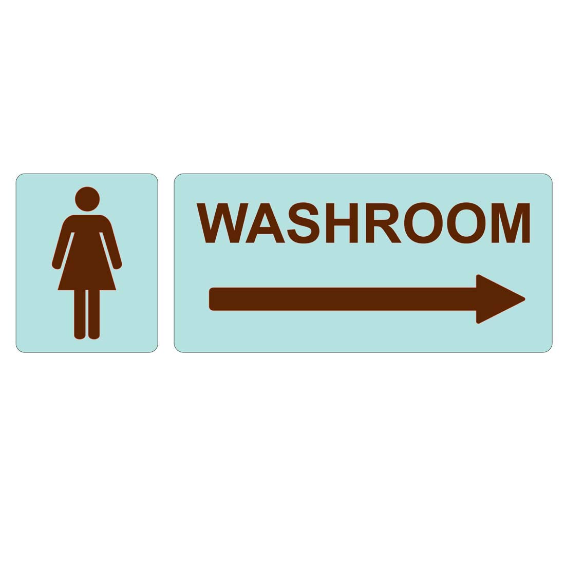 Buy JEEPL-LADIES REST ROOM RIGHT SIDE INDICATION SIGN BOARD| WOMENS ...