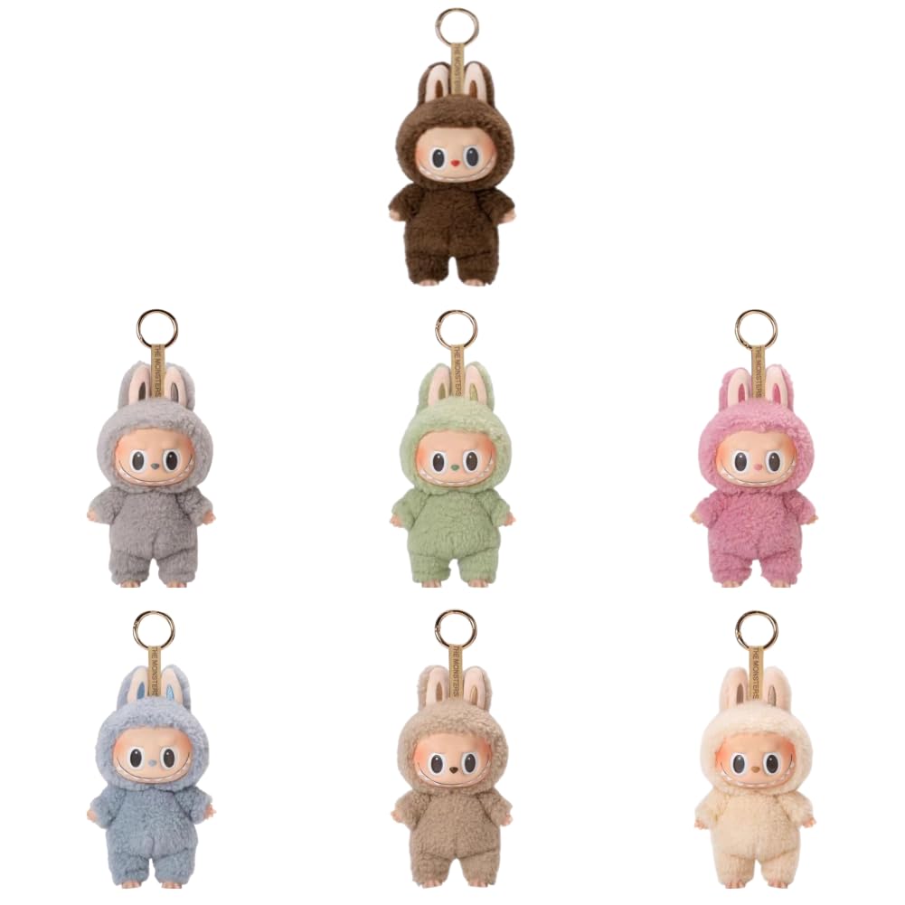 Buy Labubu Popmart Plush Keychain, Labubu Plush Doll, Labubu-Tasty ...