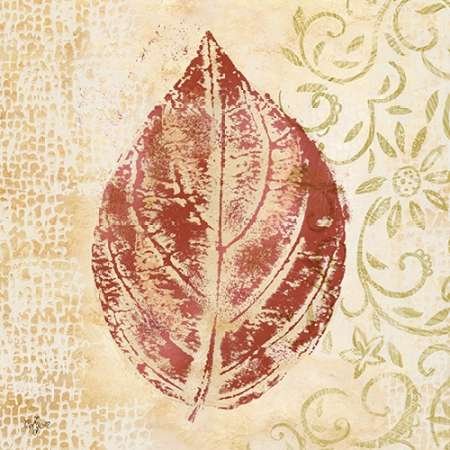 Karmakara Leaf Scroll II by Lyon, Rebecca - Fine Art Print on PAPER ...
