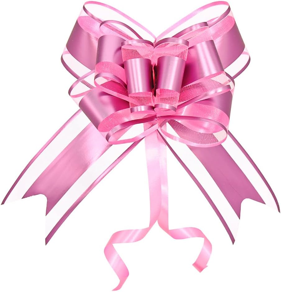 Amazon.com: WEWILUCK Gift Bows for Presents, Hot Pink Bows for Gift ...