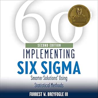 Implementing Six Sigma: Smarter Solutions Using Statistical Methods 2nd Edition (Audio Download ...