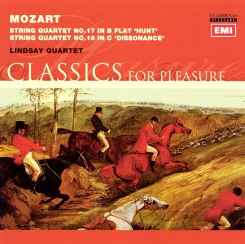 Wolfgang Amadeus Mozart, Lindsay Quartet, Roger Bigley, Peter Cropper ...