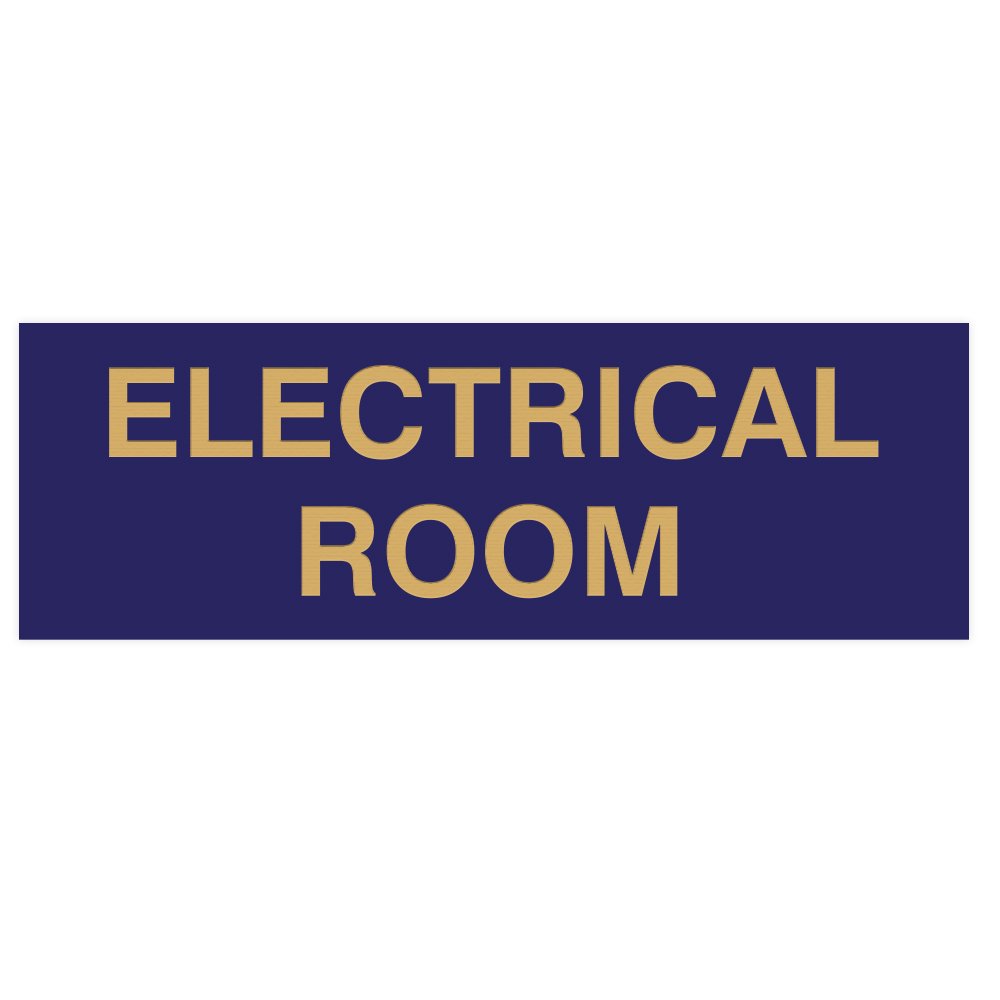 Amazon.com: All Quality Basic Electrical Room Door/Wall Sign | Durable ...