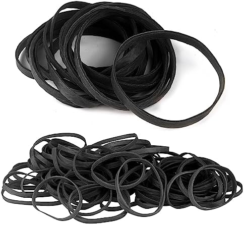 Elastic Bands Heavy Duty 100Pcs Thick rubber bands100x5mm Natural ...