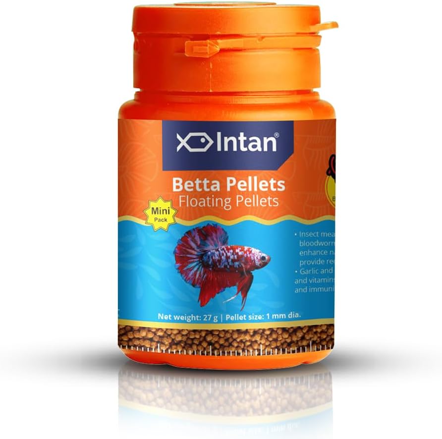 Intan Betta Pellets (1mm Floating) | 27gm - Highly Nutritious ...
