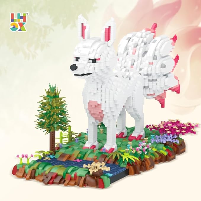 Amazon.com: Kurimiaro Forest Animal Micro Building Blocks Set - Nine ...