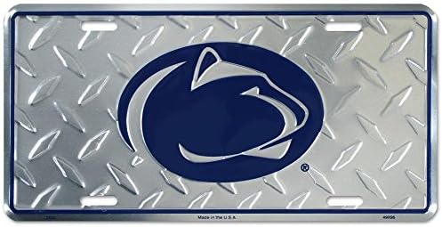 Amazon.com: Penn State Diamond License Plate Tin Sign 6 x 12in : Sports ...