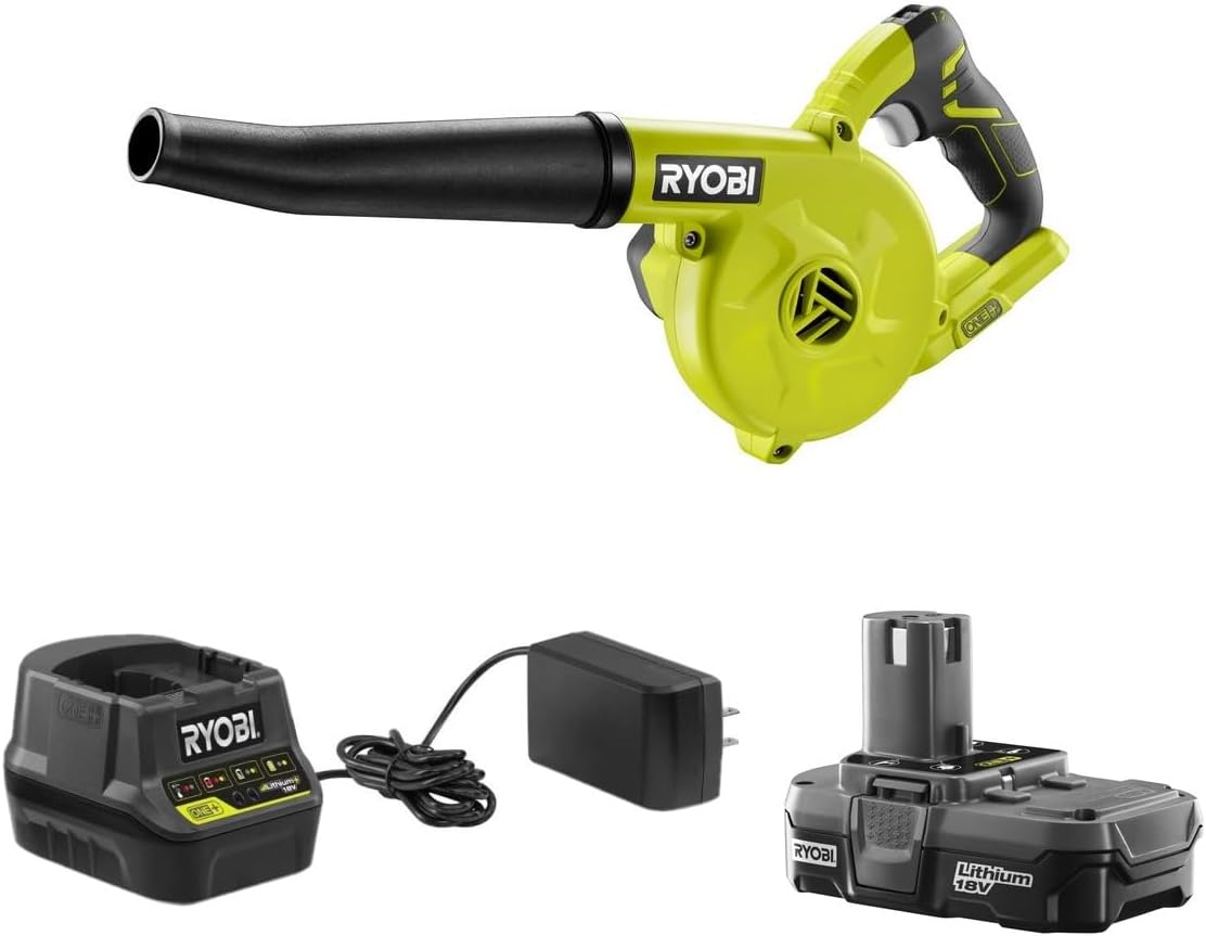 Amazon.com: Ryobi ONE+ 120 MPH 18-Volt Lithium-Ion Cordless Hard ...