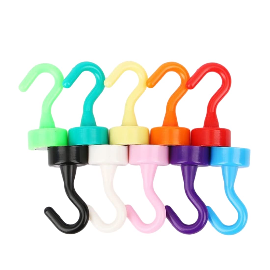 Amazon.com: BeyondNice 10Pack Colorful Magnetic Hooks, Heavy Duty ...