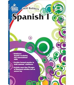 Carson Dellosa Skills for Success Elementary Spanish Workbook, Alphabet ...