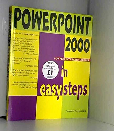 PowerPoint 2000 in Easy Steps: Stephen Copestake: 9781840780437: Amazon ...