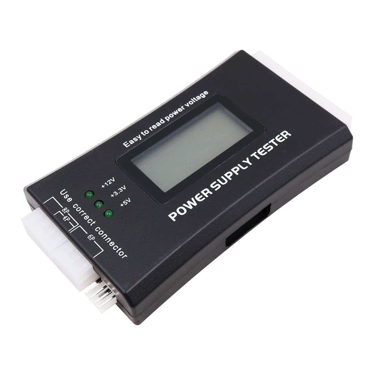 WANGCL Display LCD Tester di Alimentazione PC 20/24 Pin Psu Tester per ...