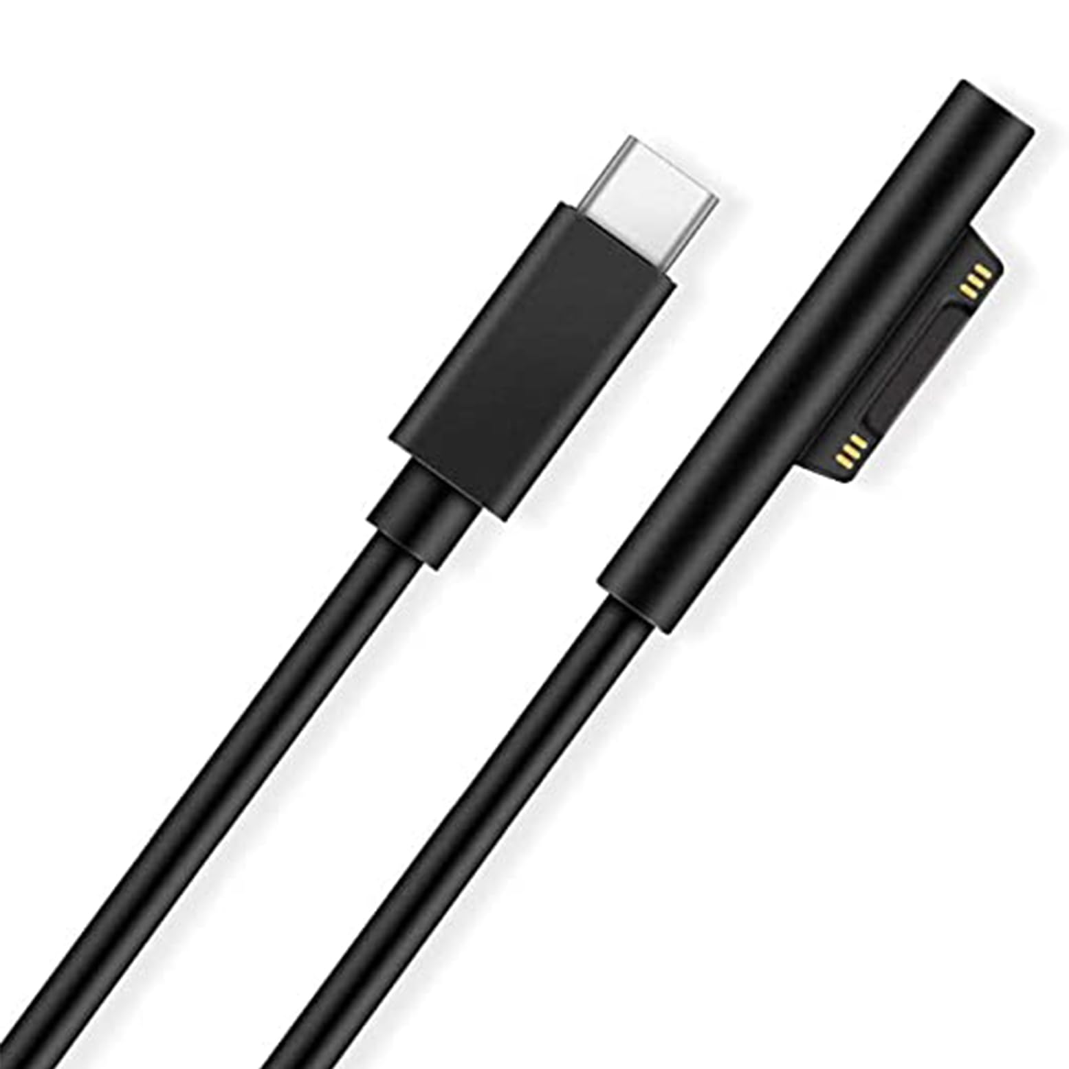 Aioum Surface Pro USB-C-Ladekabel, 15V Connection to USB-C Cable ...