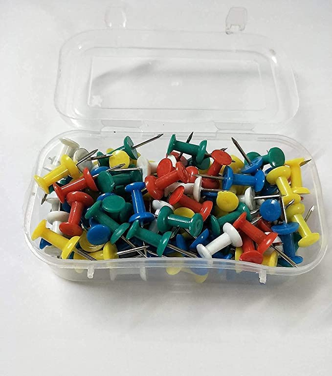 Board Pins, Tacks, Push Pins, Thumb Pins for Notice Board/Bulletin ...