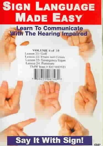 Amazon.com: Sign Language DVD Series: Lessons 21-24 : Movies & TV