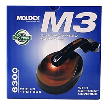 Moldex 6300 M3 Cap/Helmet/Hardhat Mounted Earmuff : Amazon.in ...