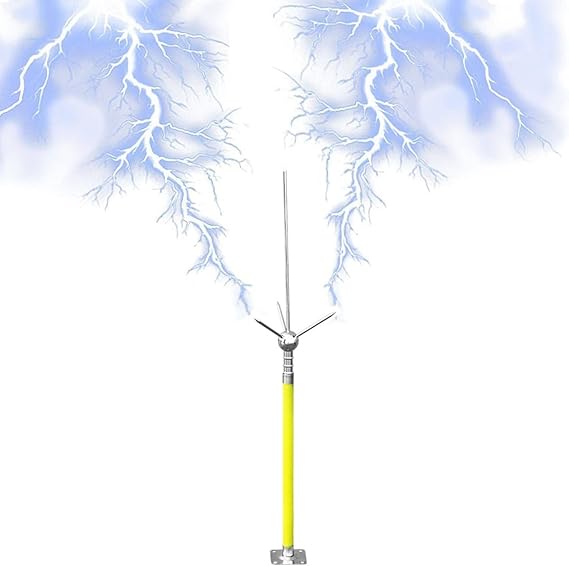 Amazon.com: UNICOKA Insulated Lightning Rod, Lightning Protection ...