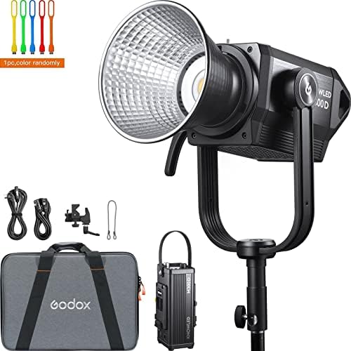 Amazon.com : Godox Knowled M300D 330W 5600K Daylight LED Light, with FX ...