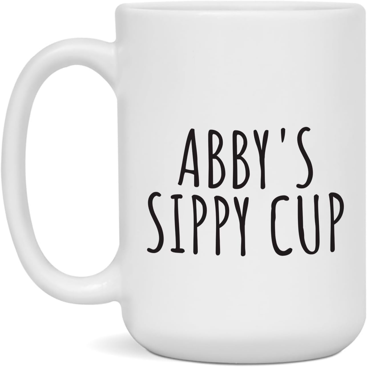 Amazon.com: Abby Coffee Mug - Abby Gift - Abby's Sippy Cup - White ...