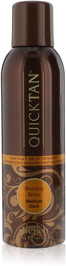 Body Drench Quick Tan Instant Self Tanner Bronzing Spray, Medium/Dark ...